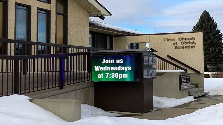 Digital Church Sign Board