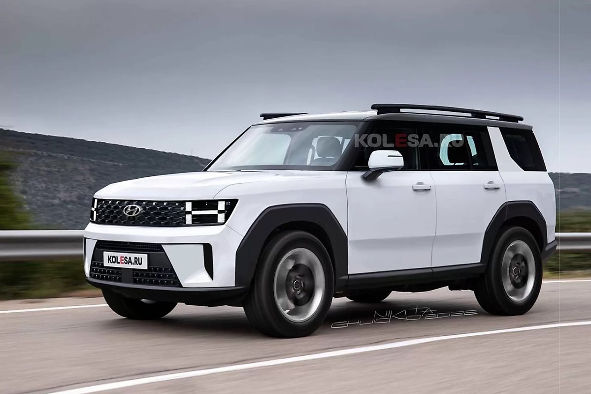 "쏘렌토 잡을까?" 현대차 신형 싼타페 예상도 공개