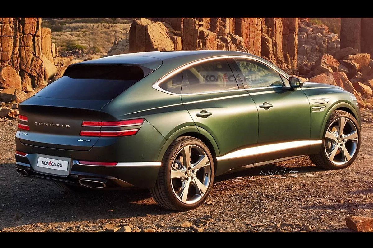 "진짜 나오네?" 제네시스 GV80 스포츠 쿠페 포착