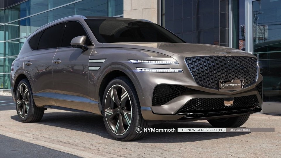 "디자인 만큼은 넘버원" GV80 페이스리프트 미리보기