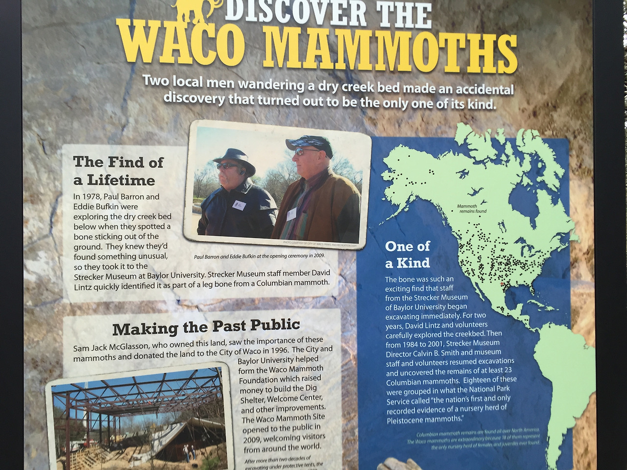 웨이코의 Mammoth National Monument