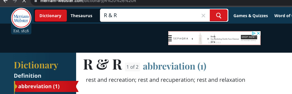 한국 IT 용어 이야기 (3) - " R&R"