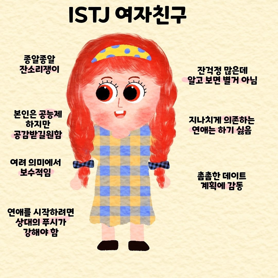 ISTJ 애인특징