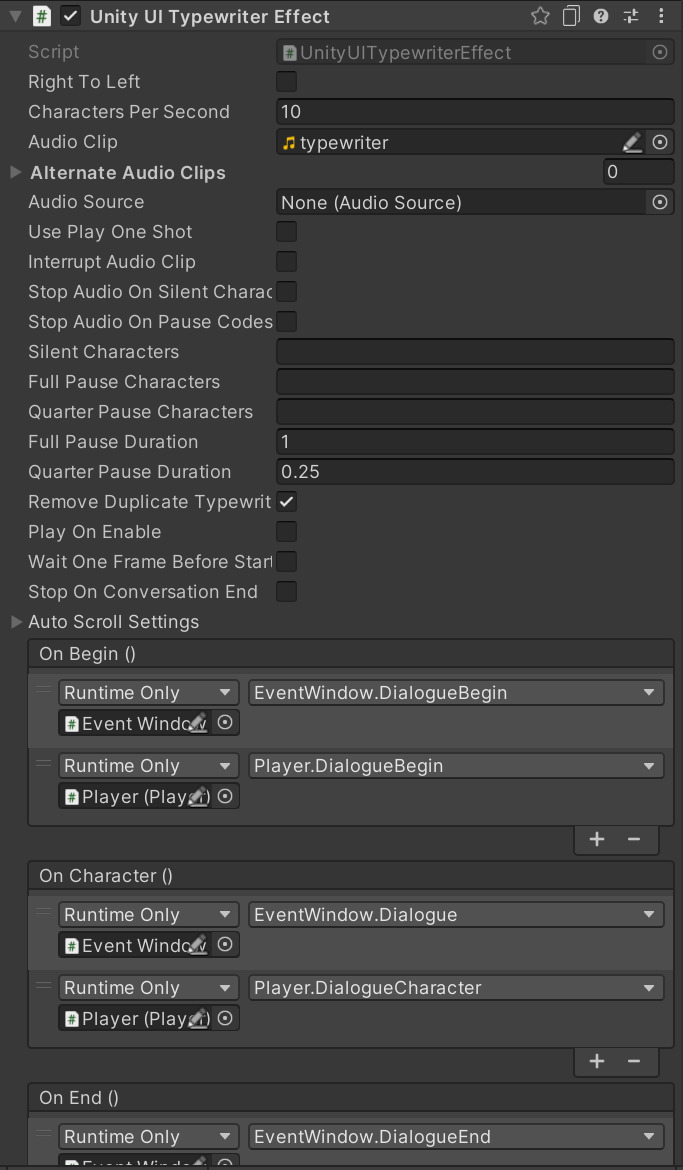 Dialogue System for Unity 사용법