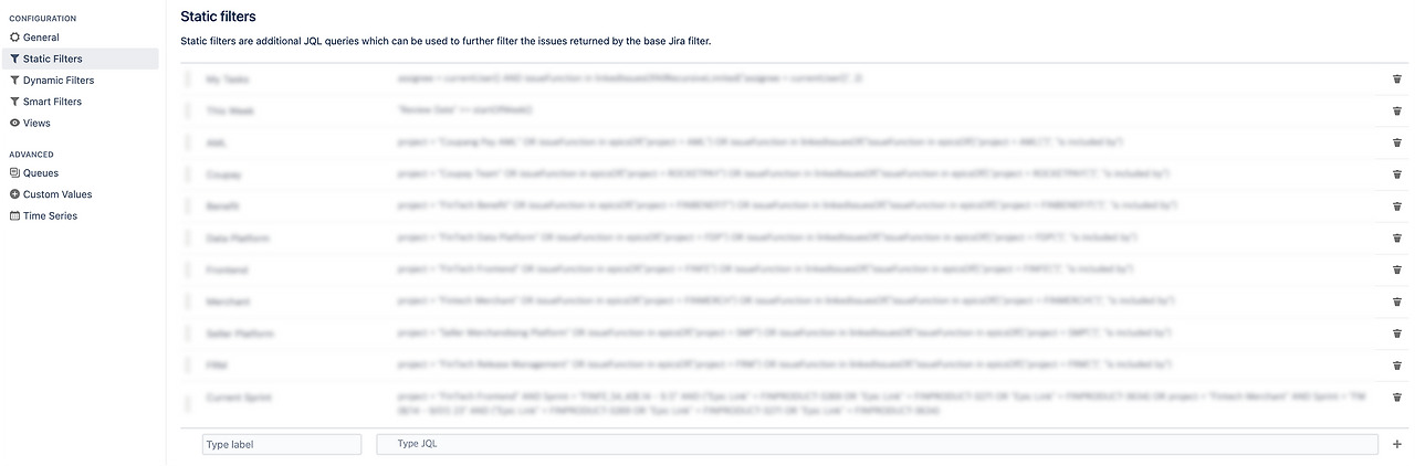 Jira Rich filter 생성하는 방법