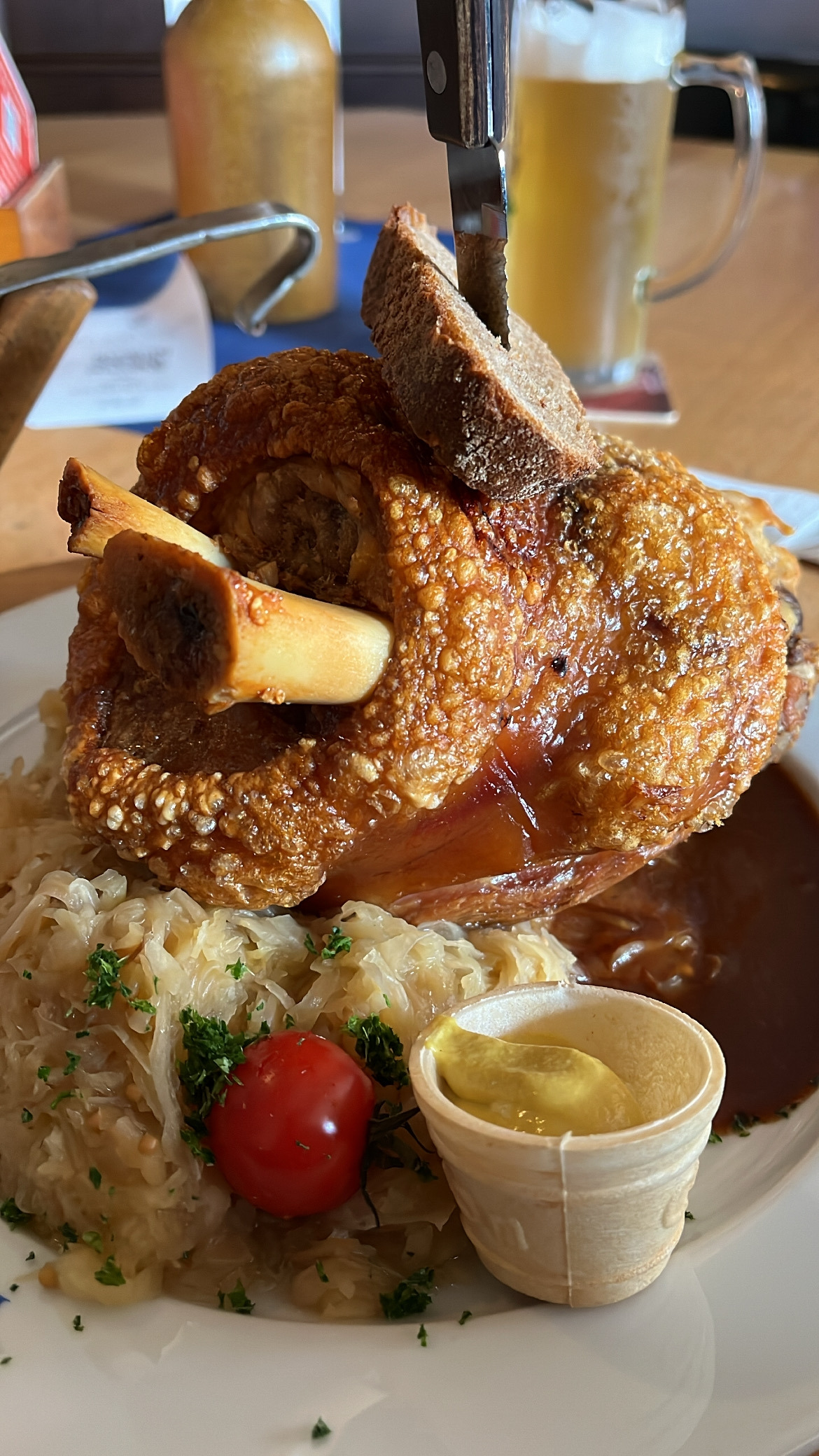 German Food : Schweinshaxe