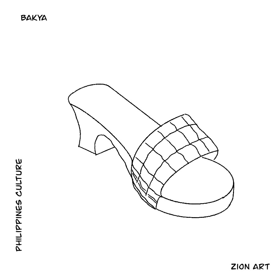 필리핀 전통신발 바키야(Bakya)