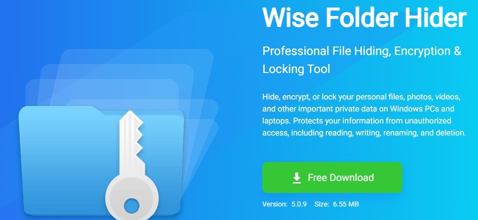 Wise Folder Hider 다운로드 방법 총정리