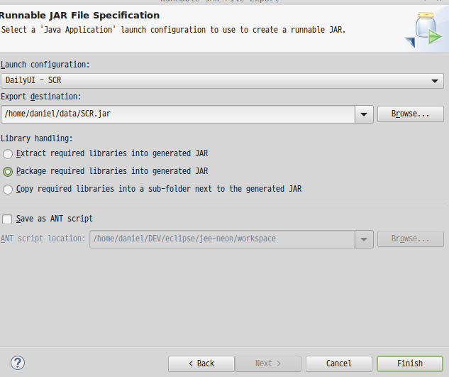 JAVA SWT를 Linux에서 실행 하기