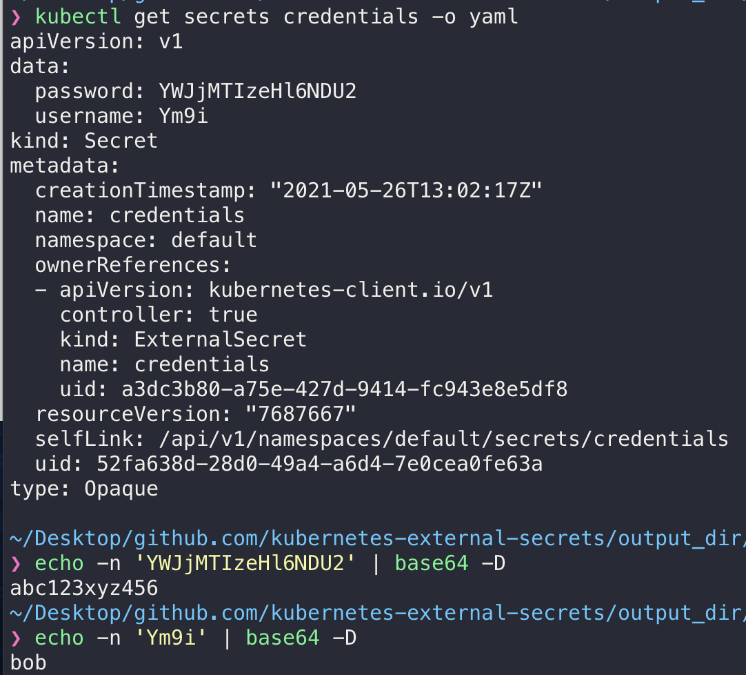 k8s External Secrets 훑어보기