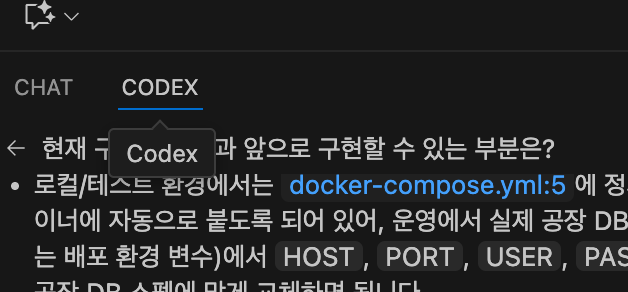 VS code + Codex CLI