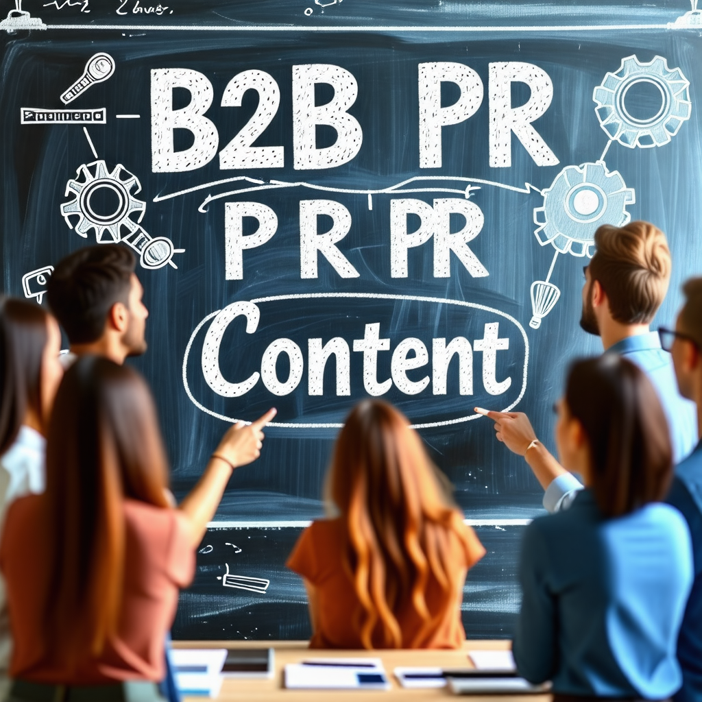 B2B PR 콘텐츠 제작 노하우: