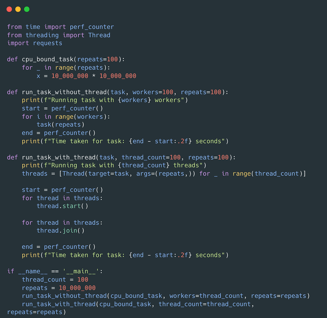 [Python] Multi-Threading & GIL