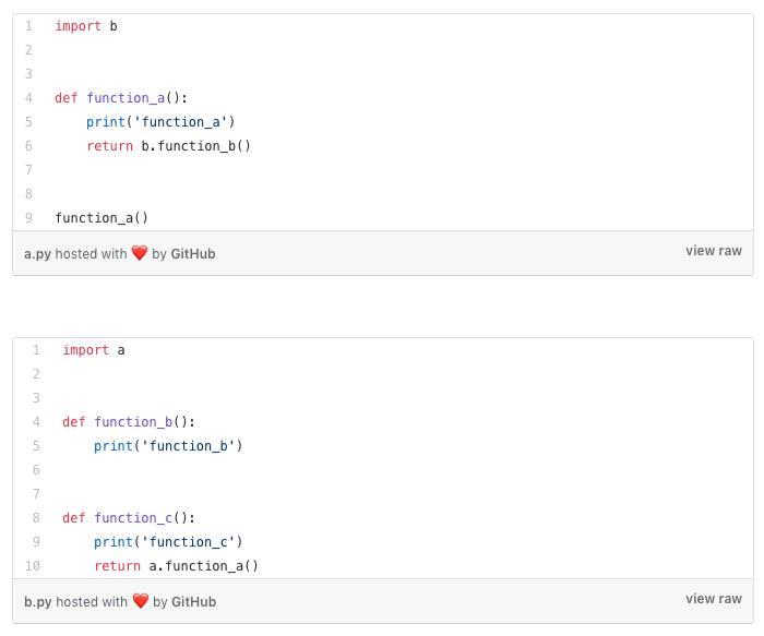 Python Circular Imports