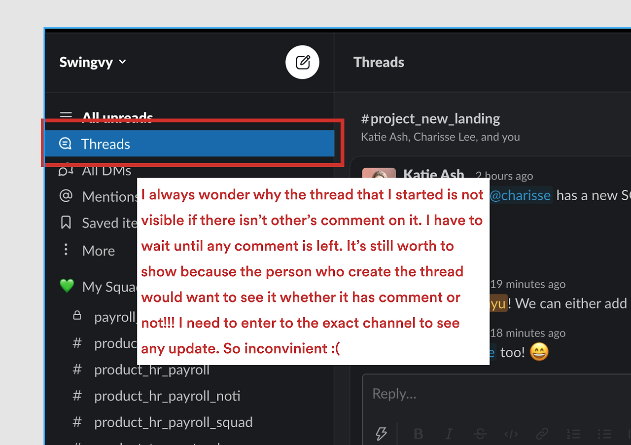 왜 내가 시작한 Thread는...