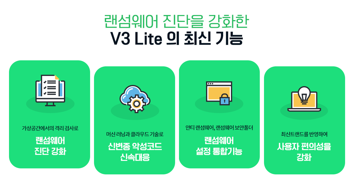 V3 Lite 무료백신 다운로드