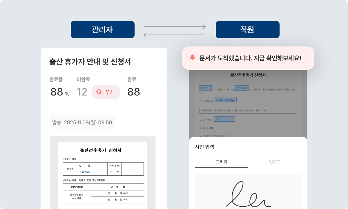 번거로운 계약서·신청서 관리, 간편하게 해결하는 방법