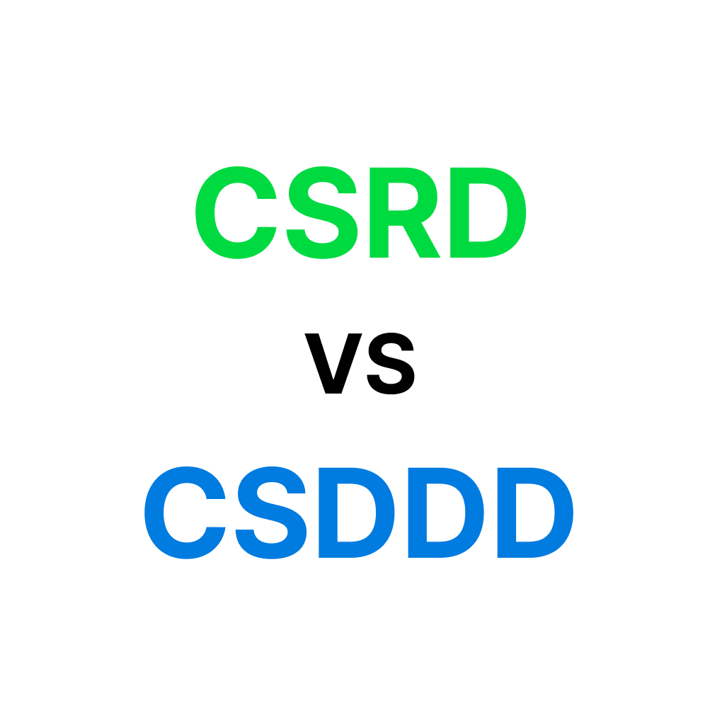 CSRD vs CSDDD: EU 지속가능성 규제의 핵심