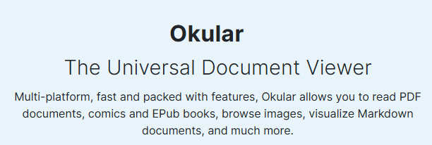 Okular 오쿨라 다운로드 무료설치