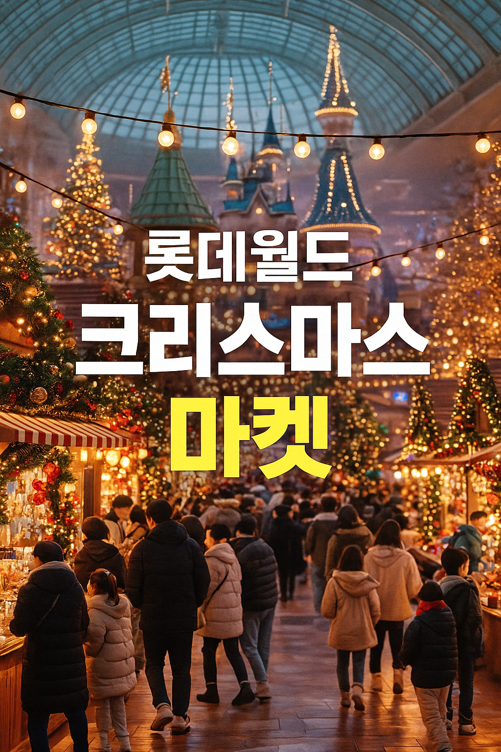 2025 롯데월드 크리스마스 마켓 예약 시즌 기간