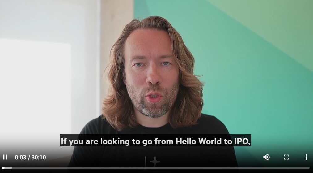 "Hello World" 출력부터 IPO(기업공개)까지