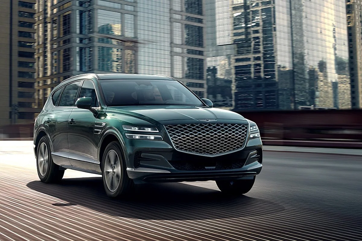 GV80 페이스리프트 포착, G90 스타일 램프 적용