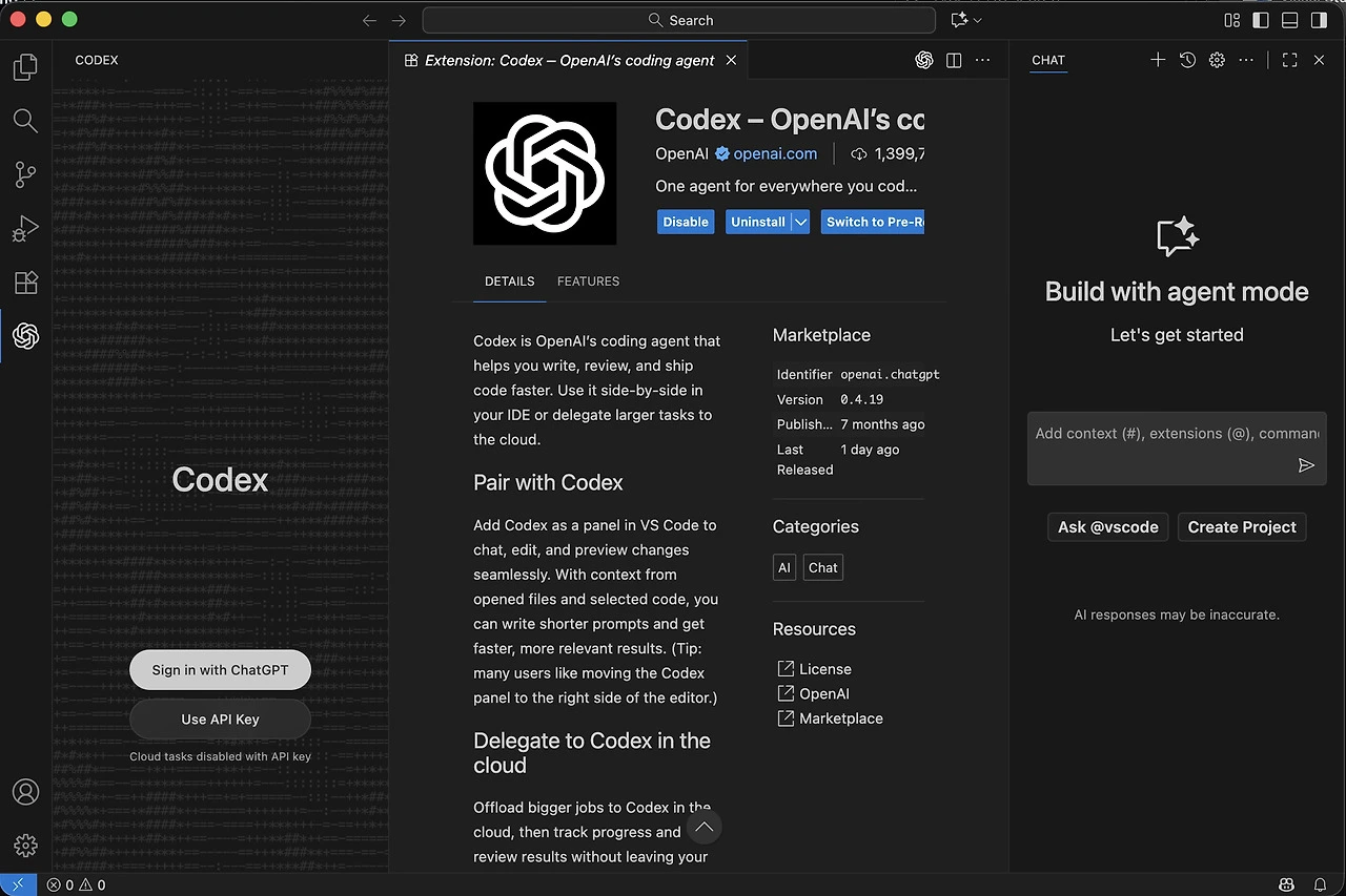 VS Code + Codex(코덱스) 셋팅