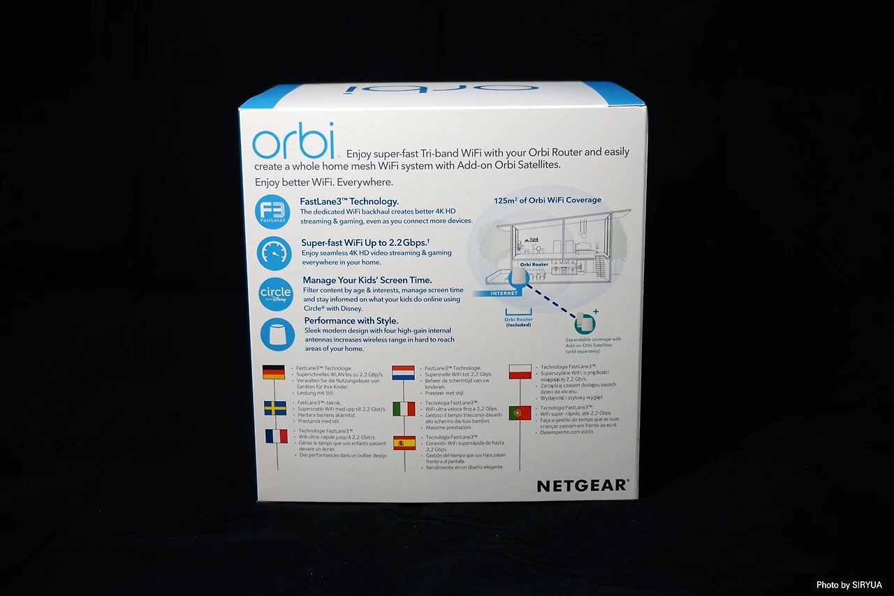유무선 공유기 NETGEAR Orbi RBR20