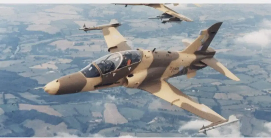 대한민국 공군이 운용했던 BAe T-59 Hawk.