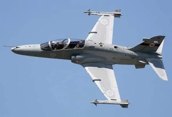 대한민국 공군이 운용했던 BAe T-59 Hawk.