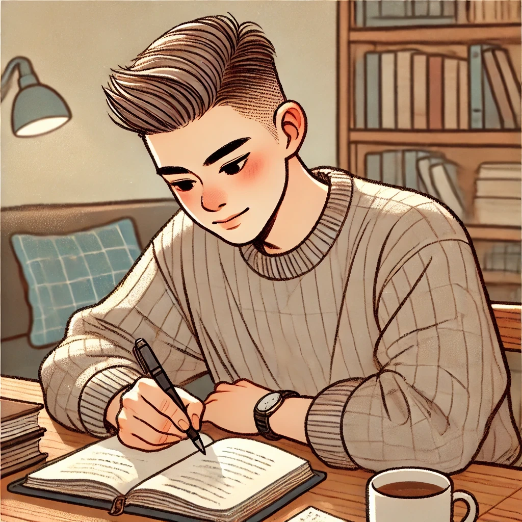 01화 잇티제 아저씨가 감사일기를 씁니다.