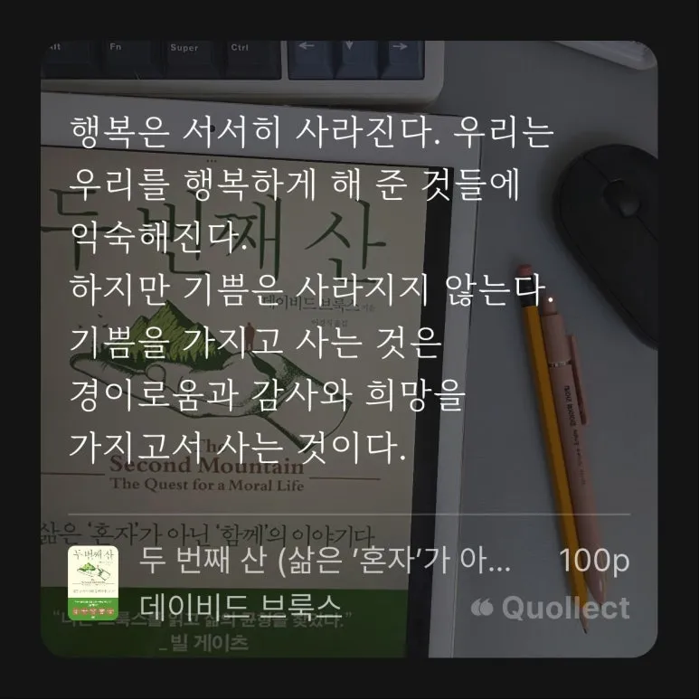 기쁨의 몇 가지 단계