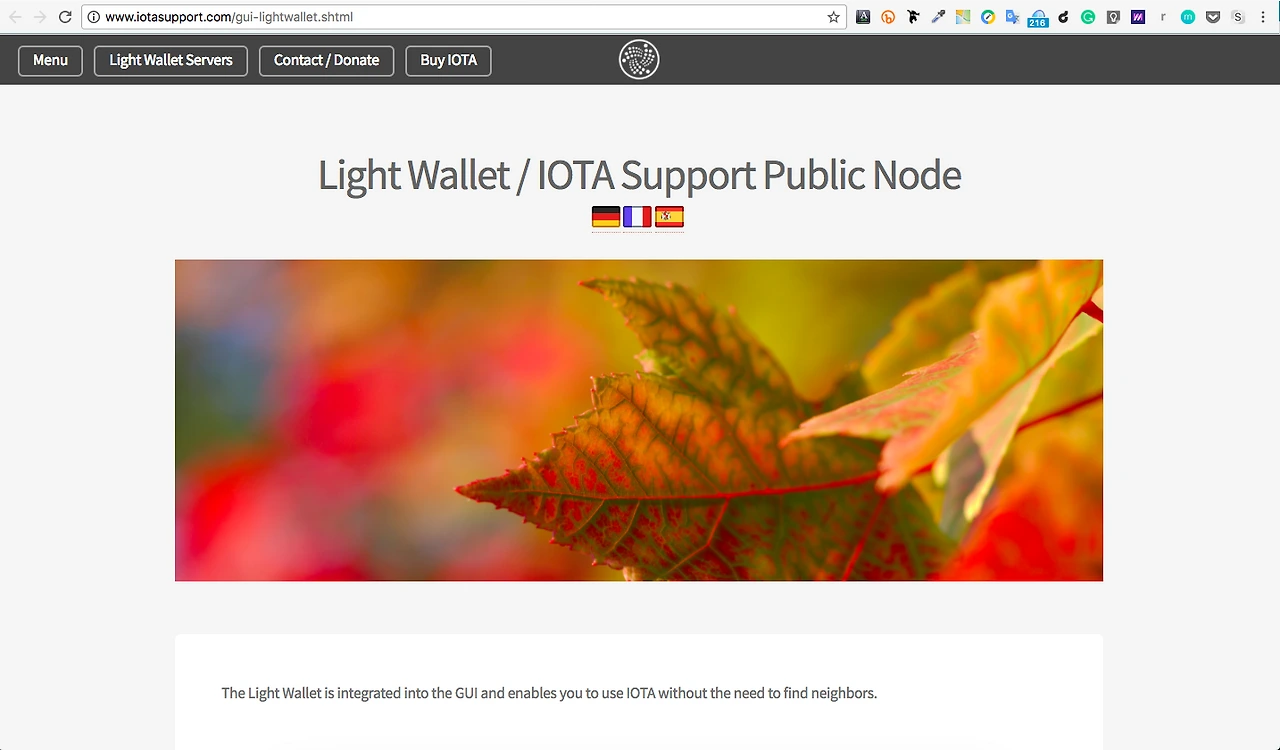 IOTA Wallet 설치 가이드