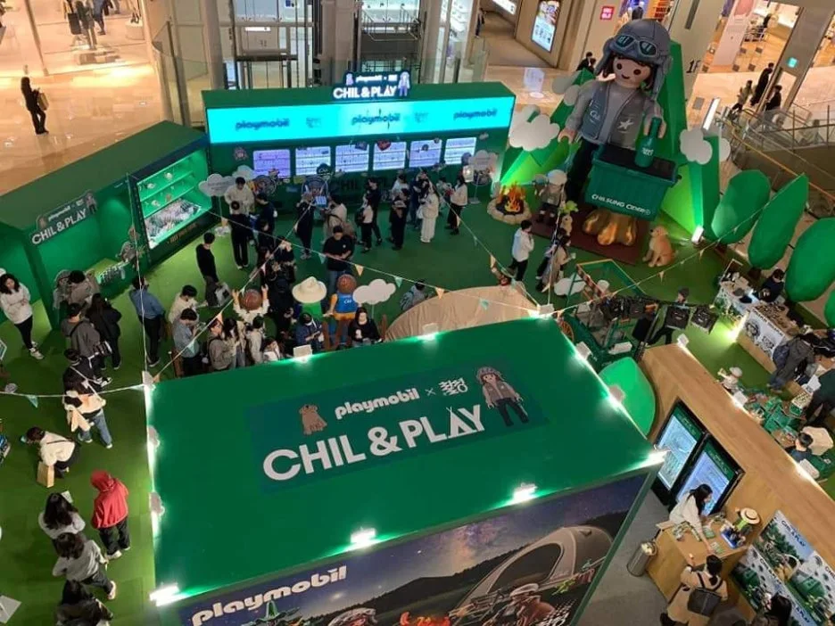 롯데칠성 팝업스토어 'Chil&Play'