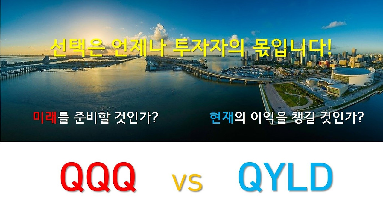 QQQ vs QYLD 비교