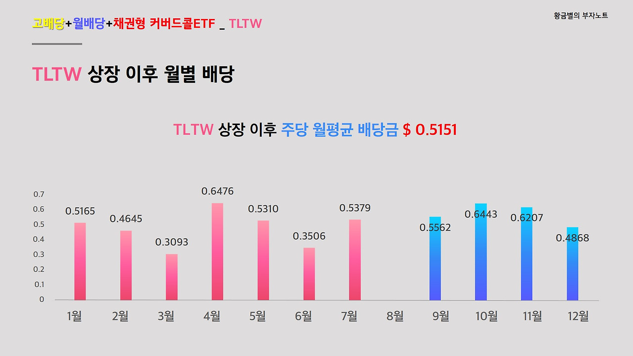 TLTW 배당금으로 3배 레버리지 TMF 32주 적립