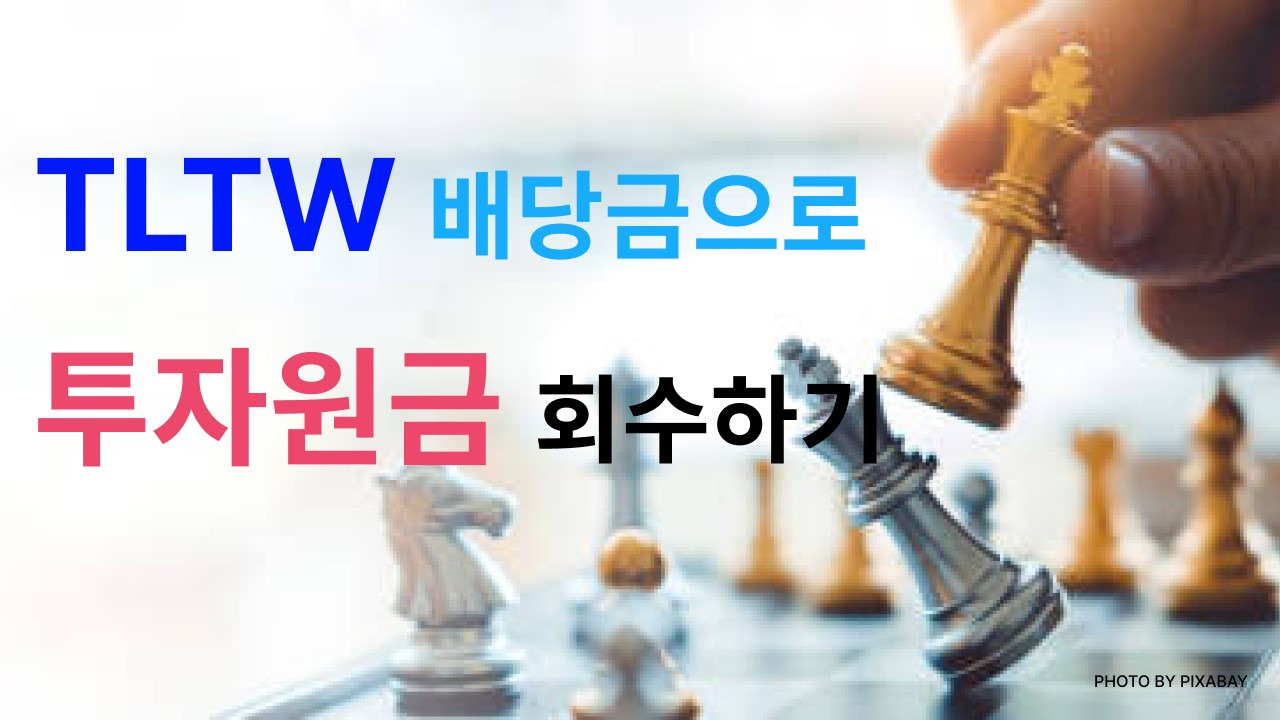 TLTW 2000주 배당금으로 투자원금 회수하기!