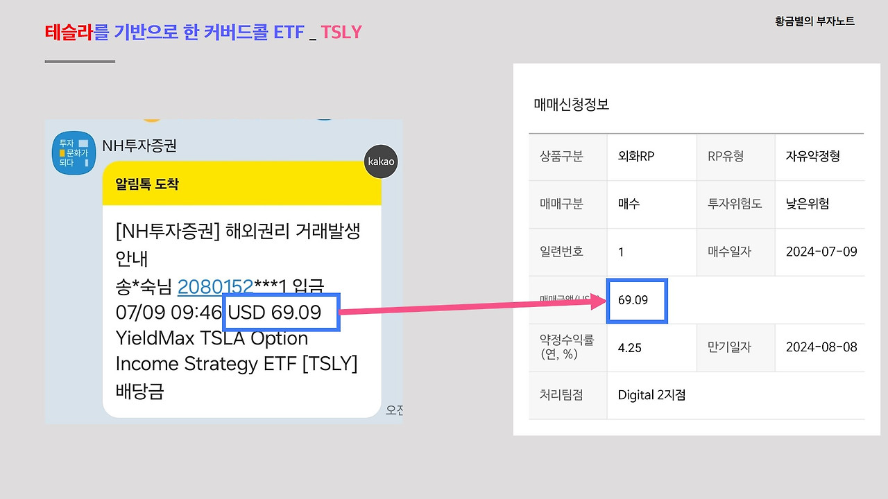TSLY 배당금으로 투자원금 회수 대반전??