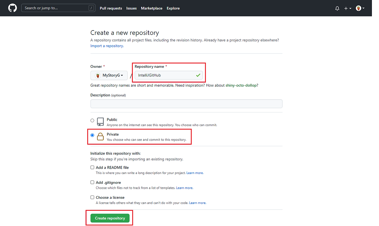 IntelliJ GitHub 연동