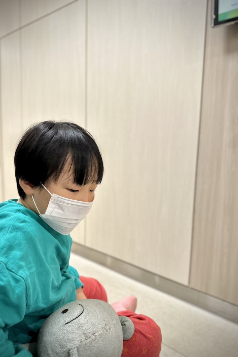 7살 아들 골절 깁스 후 첫 외래진료