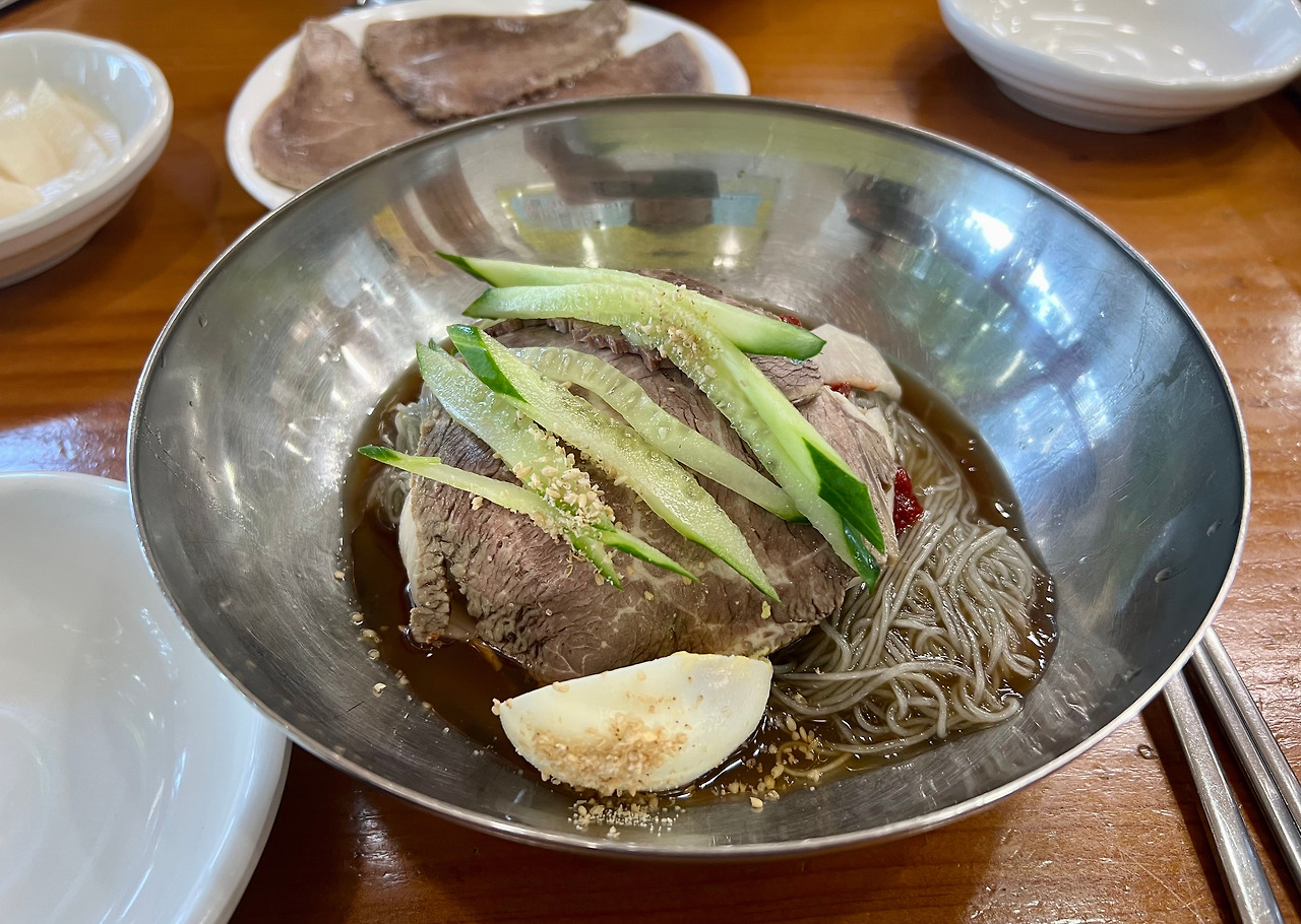 동네사람들이 즐겨찾는 전북 남원 냉면