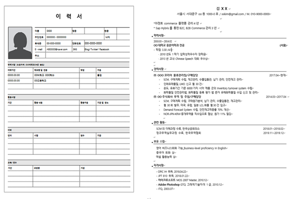 외국계기업 취업이직 준비 Part1 기본수칙