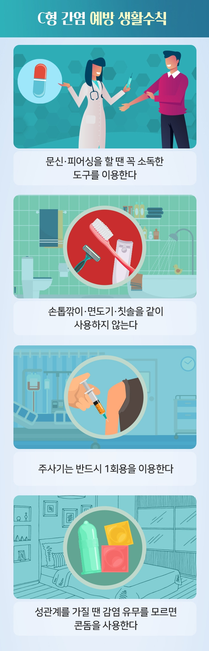 치료 후에도 재감염 위험 있는 ‘c형 간염
