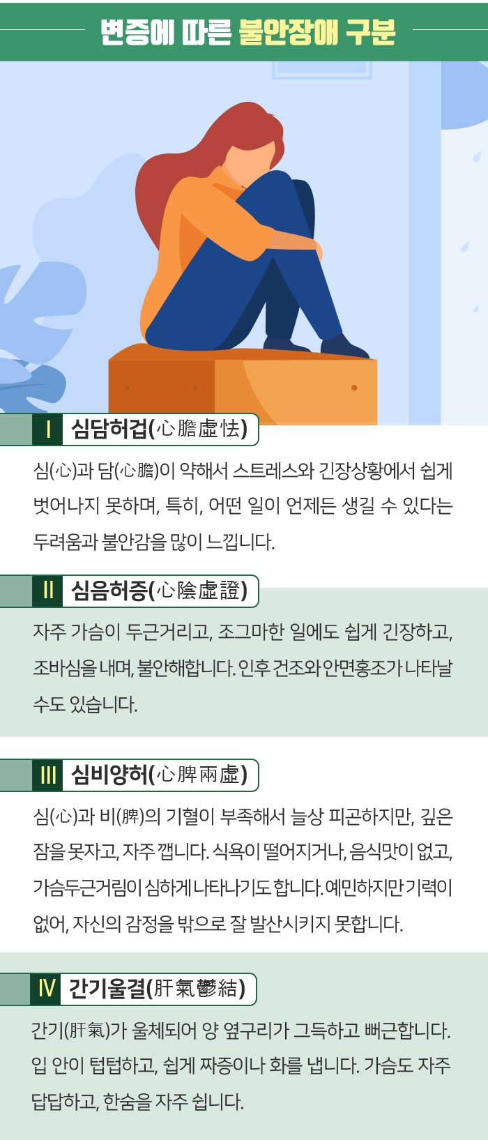 범불안장애 의심될 땐 불안장애 검사부터