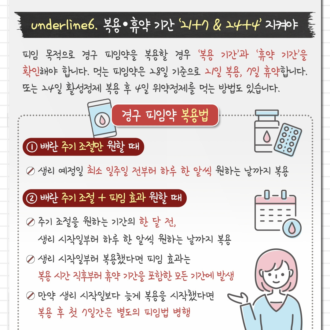 간편히 먹는 ‘경구 피임약