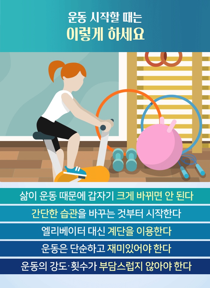 운동 효과 높이는 ‘꾸준함‧지속성
