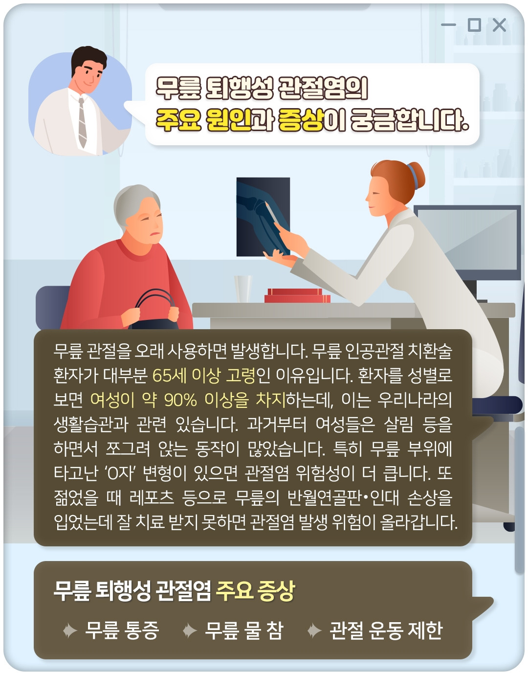 ‘무릎 인공관절 치환 수술