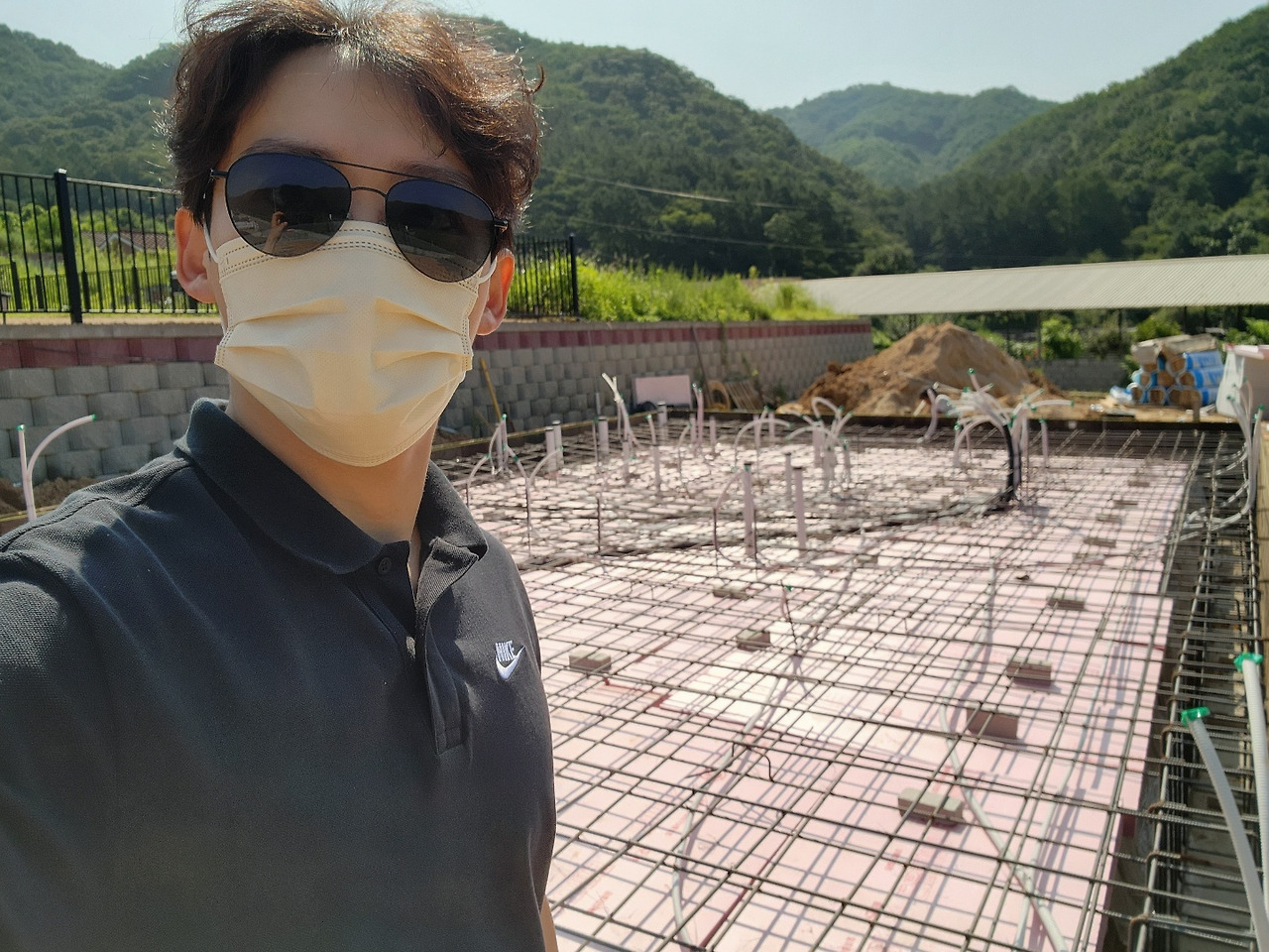 여주시 강천면 나님 전원주택 기초공사 중 0810 네이버 블로그