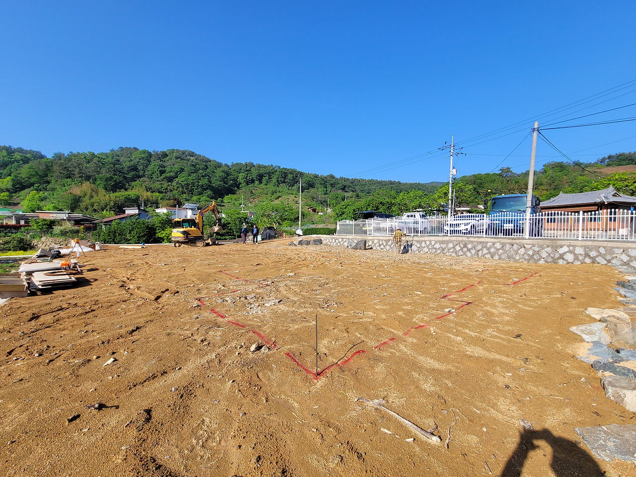 순천 상사면 서님 전원주택 착공 0515