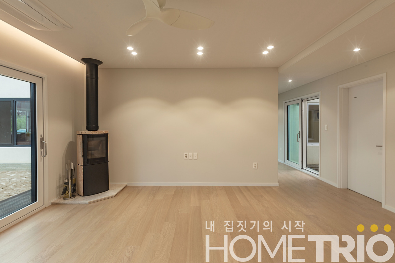 봄꽃이 피어날 때 63평 청주 전원주택 완공